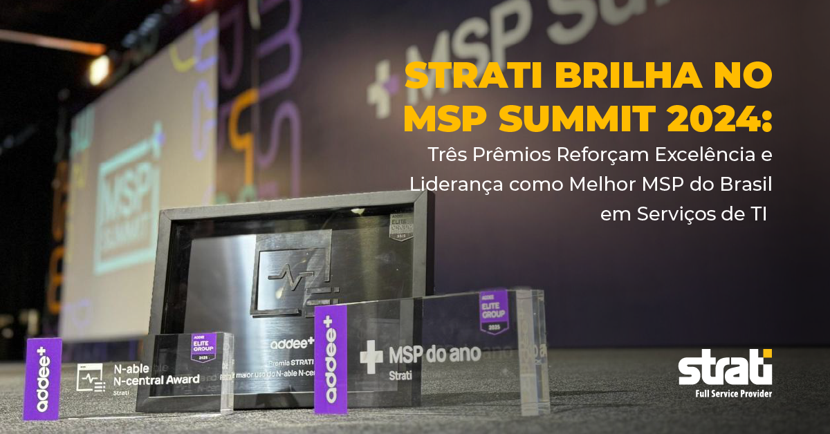 Strati Brilha no MSP Summit 2024